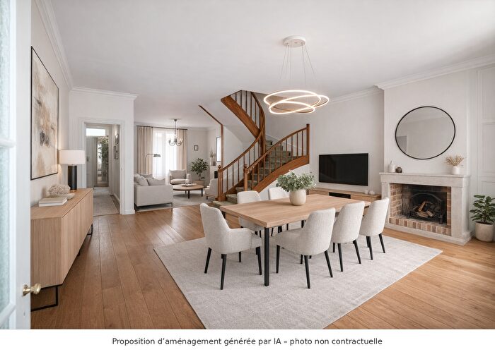 Maison à vendre - Saintes, La Gare, Sébastien de Brouard, La Fenêtre - 4 pièces - 3 chambres