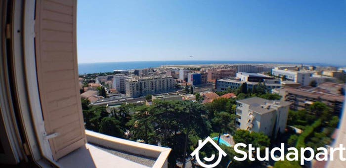Caucade, Sainte Marguerite, Nice : Appartement 1 pièce à louer