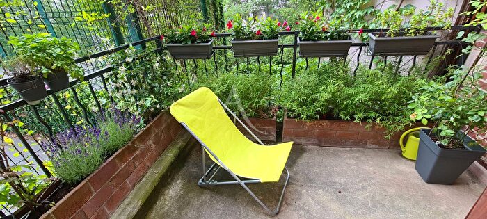 Appartement à louer - Bécon, Courbevoie - 3 pièces - 2 chambres