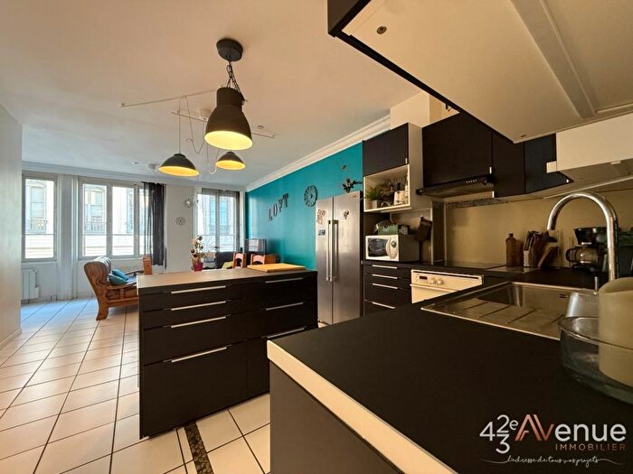 Appartement à vendre - Saint-Étienne, Centre-ville, Peuple, Chavanelle - 5 pièces - 4 chambres