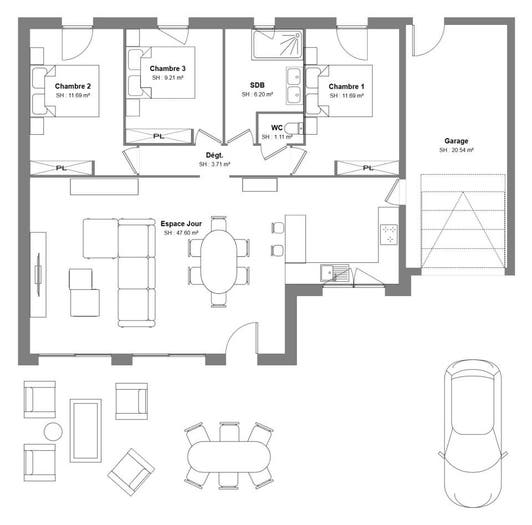 Maisons à vendre et appartements à louer - 2