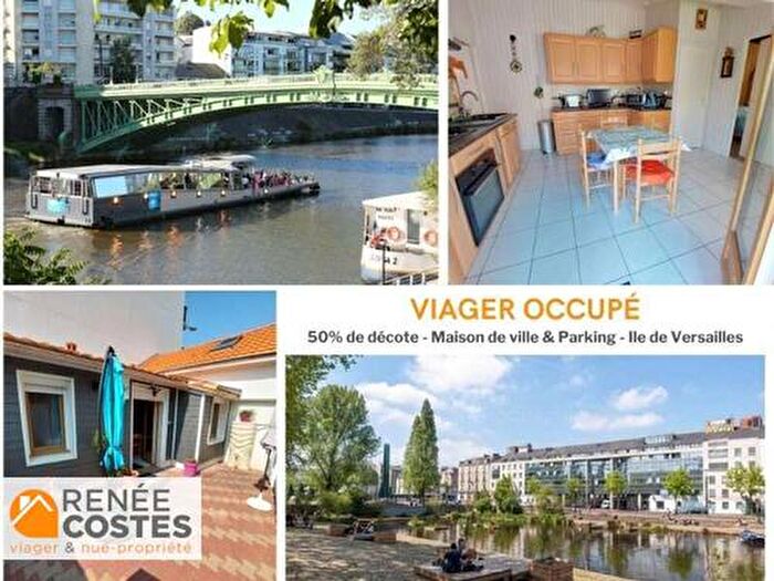 Maison à vendre - Nantes, Hauts-Pavés, Saint-Pasquier, Saint-Félix, Université - 3 pièces - 2 chambres