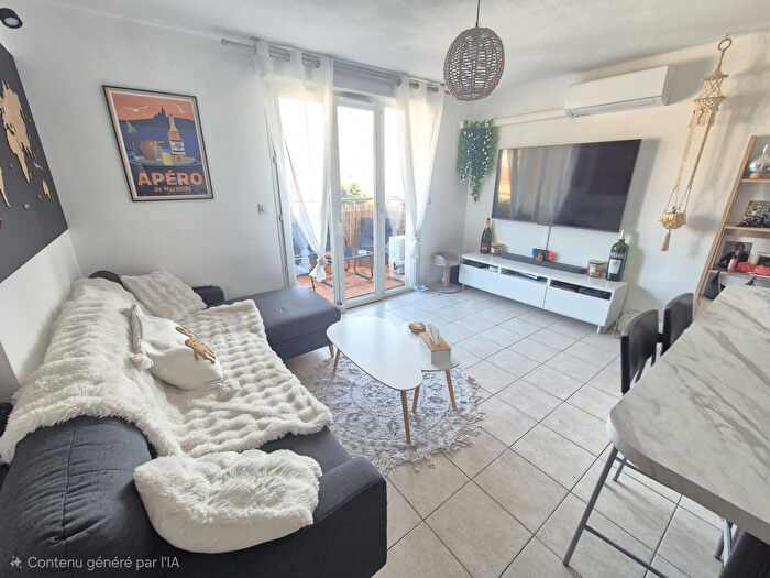 Appartement à vendre - Toulon, Pont du Las - 2 pièces - 1 chambre