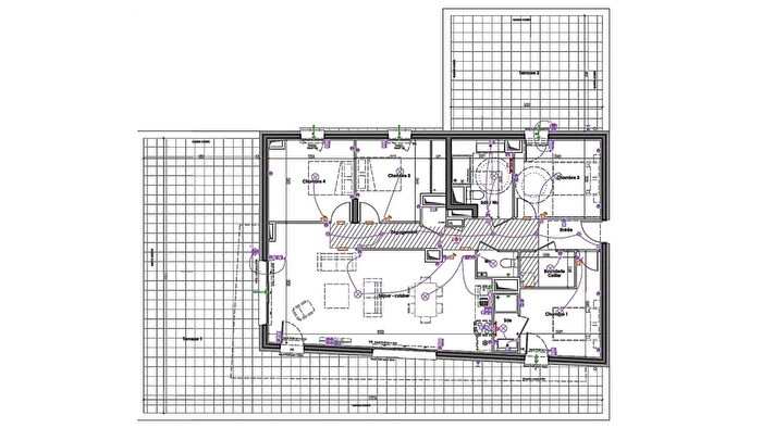 Appartement à vendre - Claix - 5 pièces - 4 chambres