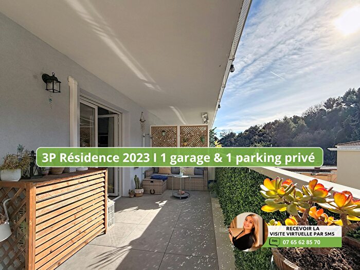 Appartement à vendre - Nice, Rimiez - 3 pièces - 2 chambres