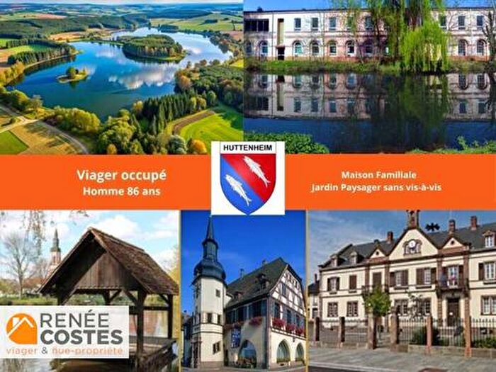Maison à vendre - Huttenheim - 6 pièces - 6 chambres