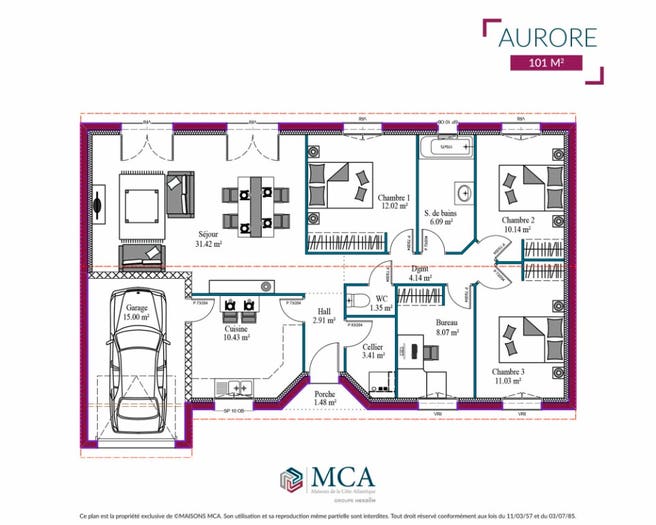 Maisons à vendre et appartements à louer - 3