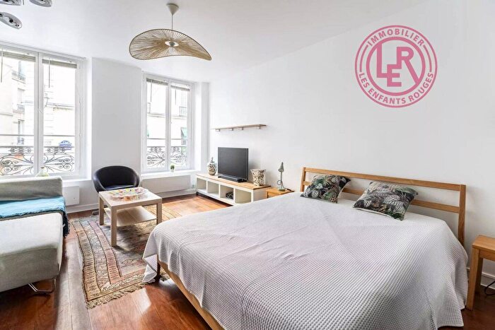 Appartement à louer - Archives, Paris ème - 1 pièce