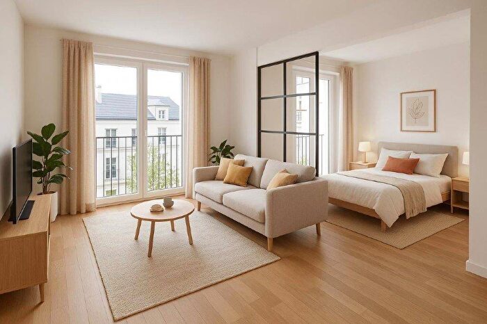 Appartement à louer - Rueil sur Seine-Plaine-Gare, Rueil-Malmaison - 1 pièce