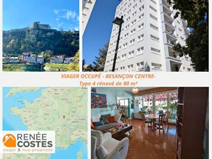 Besançon, Saint-Claude, Torcols, Chailluz : Appartement 4 pièces à vendre