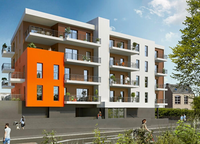 Appartement à vendre - Landerneau, Le Bois Noir - 3 pièces - 2 chambres