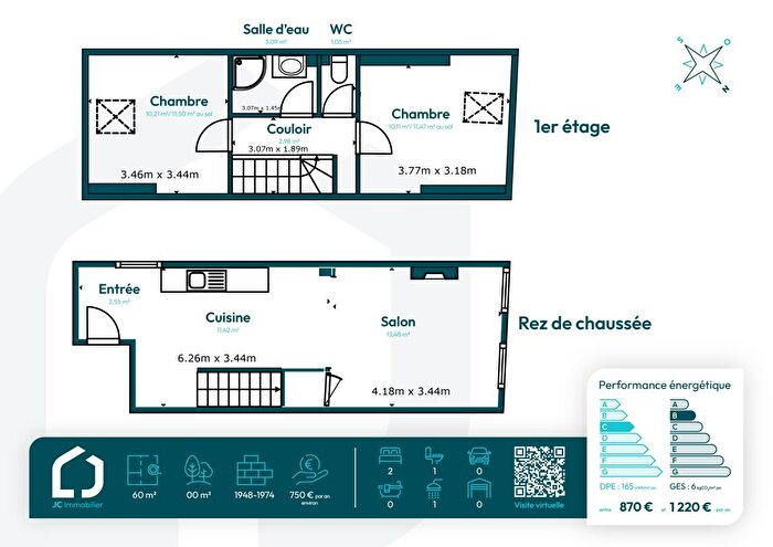 Maisons à vendre et appartements à louer - 2