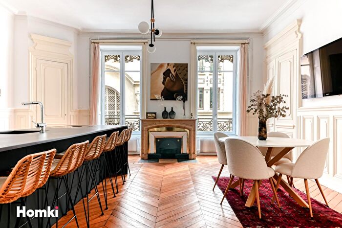 Appartement à vendre - Lyon e , Bellecour, Carnot - 3 pièces - 2 chambres