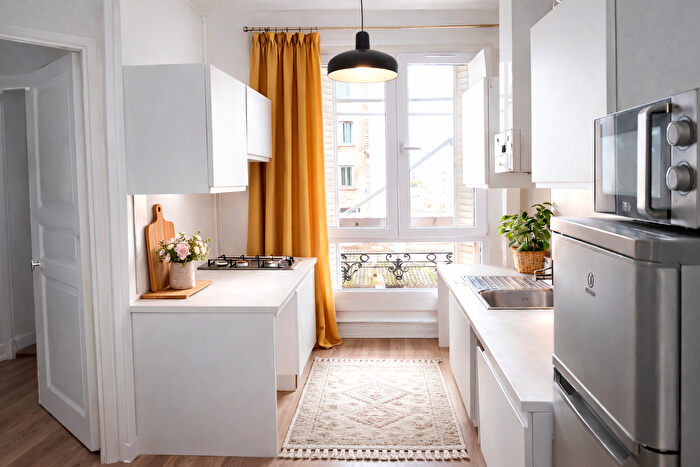 Appartement à vendre - Courbevoie, Hôtel de ville - 2 pièces - 1 chambre