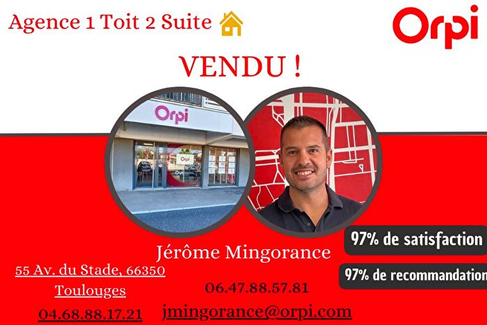 Maison à vendre - Toulouges - 4 pièces - 3 chambres