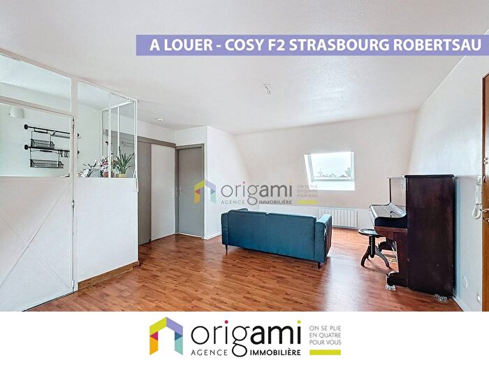 Appartement à louer - Robertsau Centre, Strasbourg - 2 pièces - 1 chambre