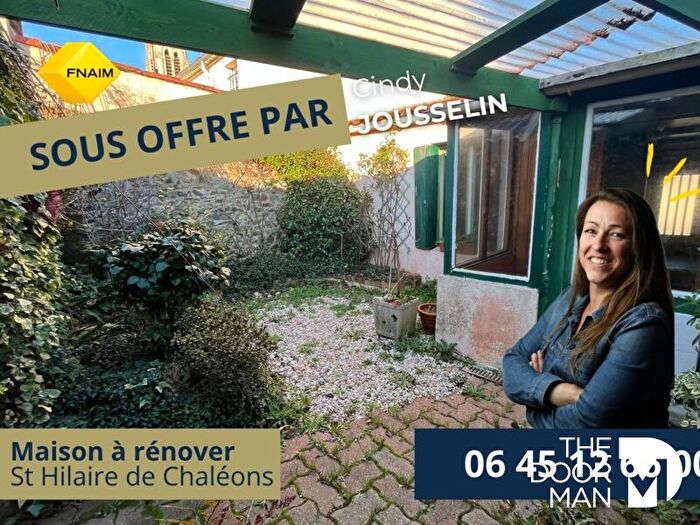 Maison à vendre - Saint-Hilaire-de-Chaléons - 2 pièces - 1 chambre