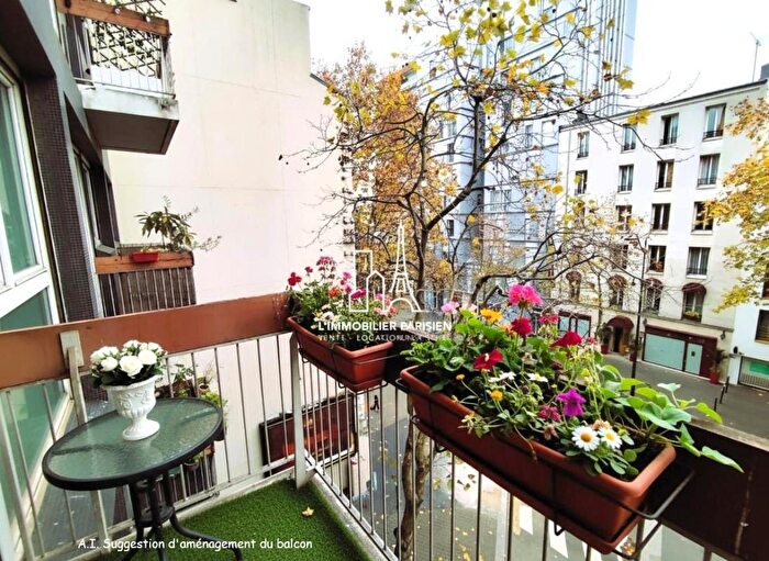 Appartement à vendre - Paris e , La Fourche, Guy Moquet - 4 pièces - 2 chambres