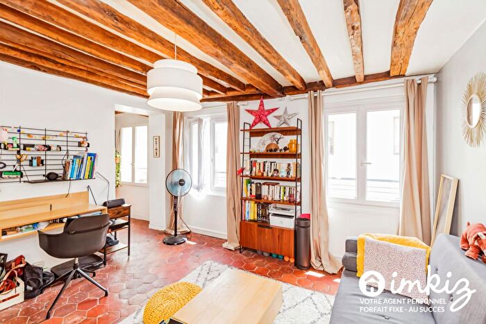 Appartement à vendre - Paris e , Belleville, Saint-Maur - 2 pièces - 1 chambre