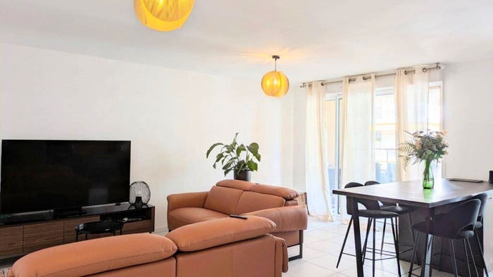 La Plaine, Méridia, Nice : Appartement 3 pièces à louer