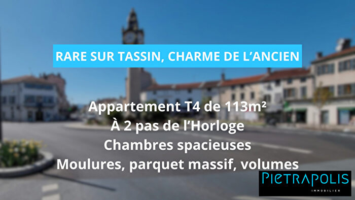Appartement à vendre - Tassin-la-Demi-Lune, LHorloge - 4 pièces - 3 chambres