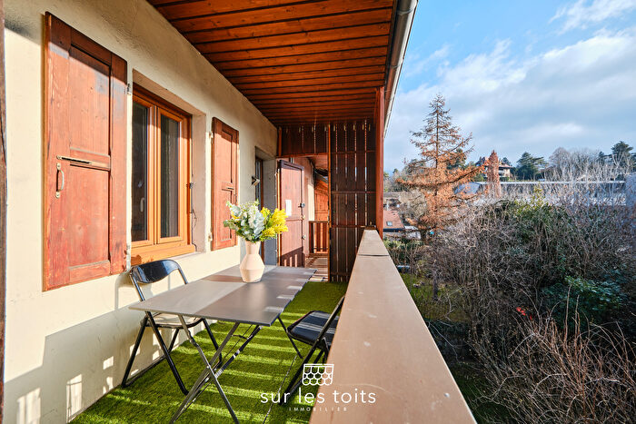 Appartement à vendre - Annecy, Mandallaz, Prairie, Vovray - 3 pièces - 2 chambres