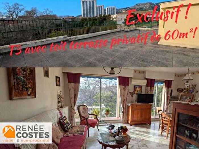 Appartement à vendre - Toulon, Aguillon - 3 pièces - 2 chambres