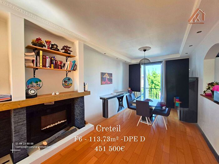 Appartement 6 pièces à Créteil, Champeval, à vendre