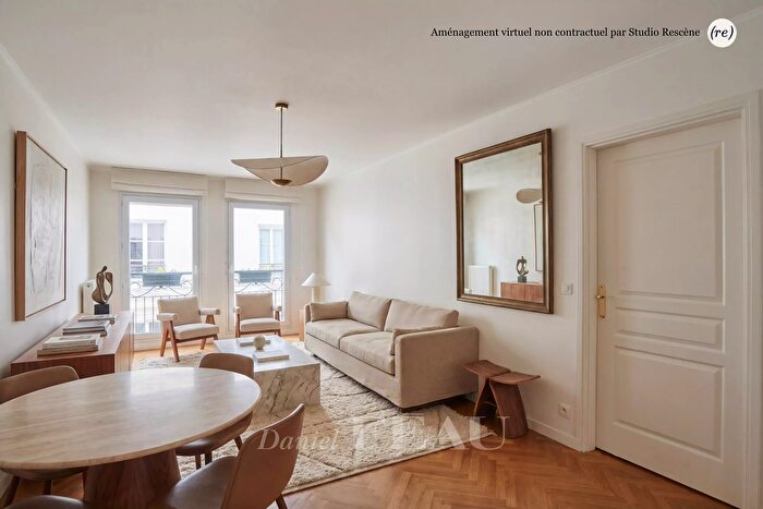 Appartement à vendre - Paris e , Batignolles, Cardinet - 3 pièces - 2 chambres