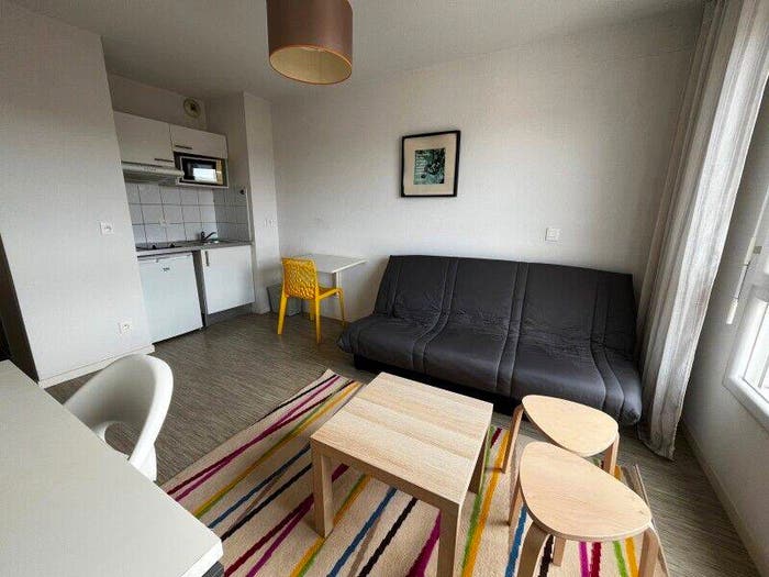 Bas Cenon-cours Verdun-Testaud : Appartement 1 pièce à louer