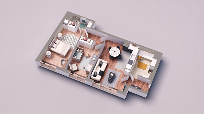 Appartement 3 pièces à vendre à Sceaux, Houdan, Curie, Charaire