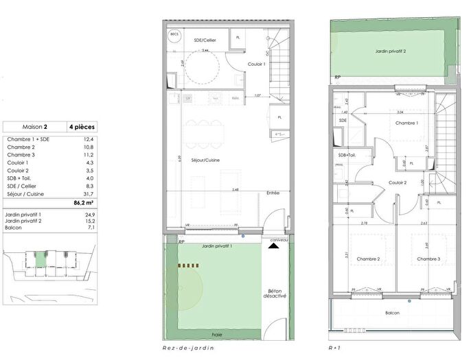 Maisons à vendre et appartements à louer - 2