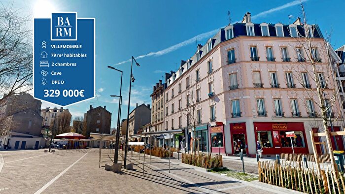 Appartement à vendre - Villemomble, Centre-ville, Orangerie - 4 pièces - 2 chambres