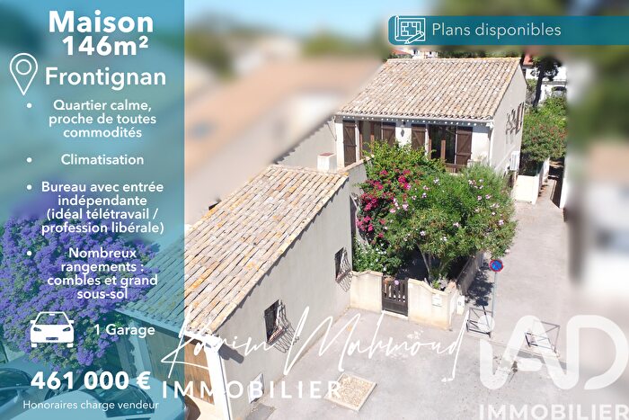 Maison à vendre - Frontignan, La Ville - 7 pièces