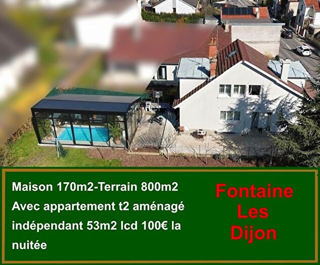 Maison à vendre - Fontaine-lès-Dijon - 7 pièces - 4 chambres
