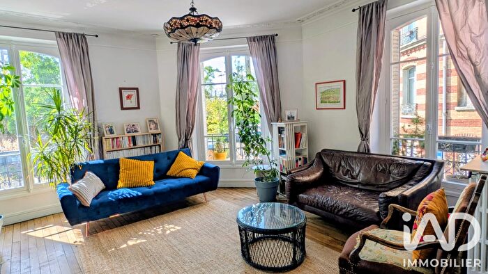 Asnières-sur-Seine, Bécon, Bourguignons - Appartement 5 pièces à vendre