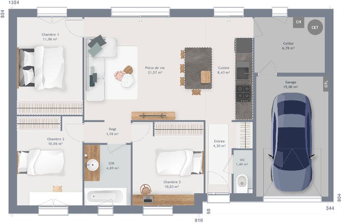 Maisons à vendre et appartements à louer - 3
