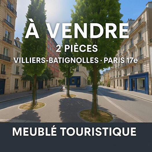 Appartement à vendre - Paris e , Legendre, Lévis - 2 pièces - 1 chambre