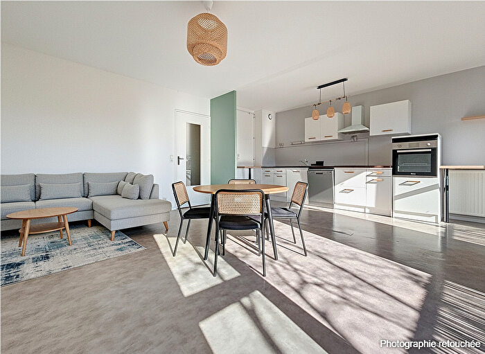 Appartement à louer - Angers, Roseraie - 3 pièces - 2 chambres