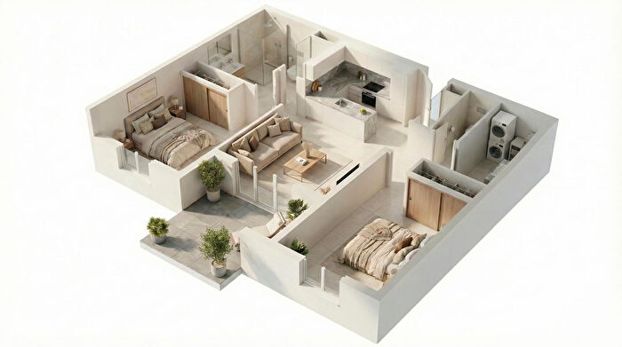 Appartement à vendre - Poggio-Mezzana - 3 pièces - 2 chambres