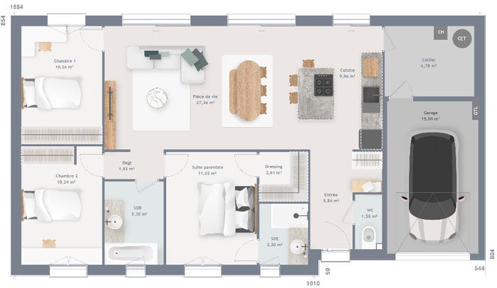 Maisons à vendre et appartements à louer - 2