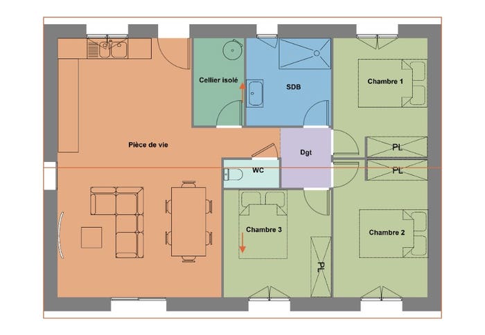 Maisons à vendre et appartements à louer - 2