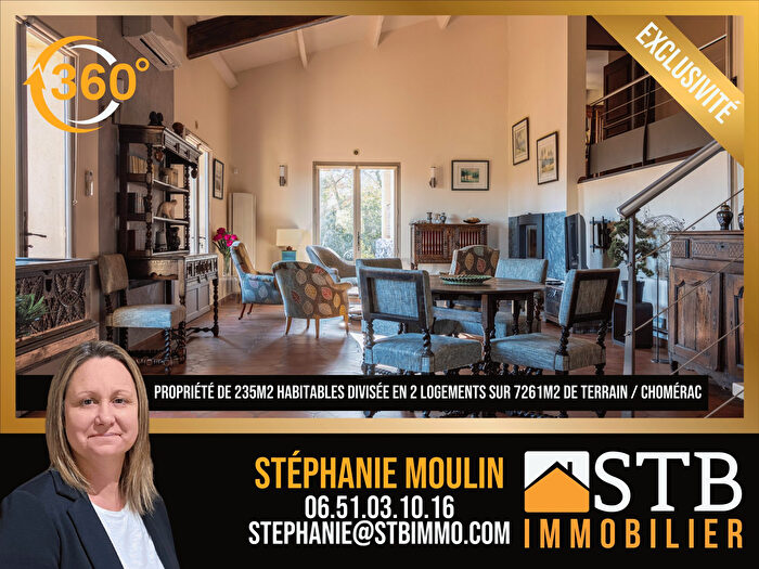 Maison à vendre - Chomérac - 12 pièces - 8 chambres