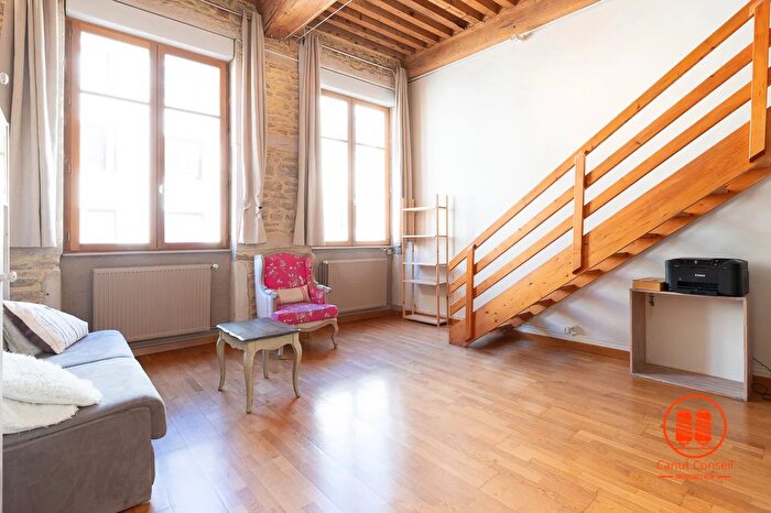Appartement à vendre - Lyon e , Croix Rousse Centre-ville - 3 pièces - 1 chambre