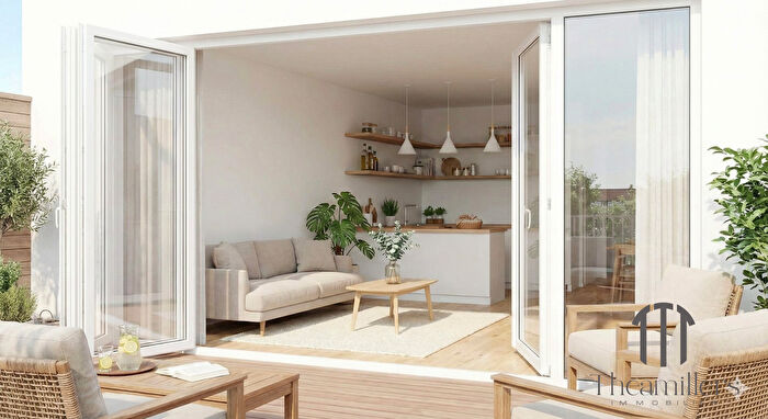 Appartement à vendre - Marseille e  - 3 pièces - 2 chambres