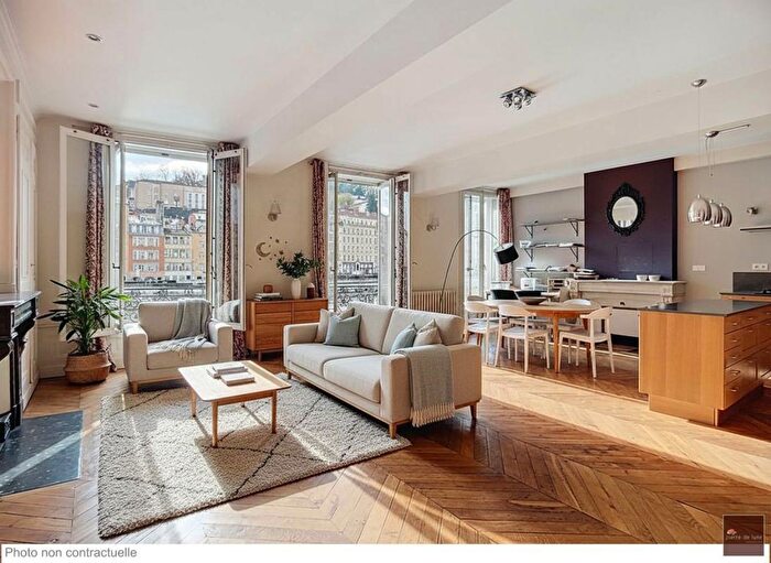 Appartement à vendre - Lyon er , Ouest des Pentes - 3 pièces - 1 chambre