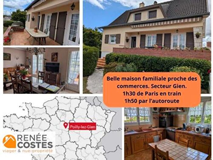 Poilly-lez-Gien - Maison 5 pièces à vendre