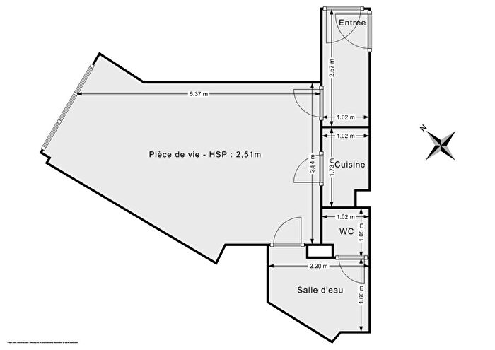 Appartement 1 pièce à Paris 11ème, Nation, Alexandre Dumas, à vendre
