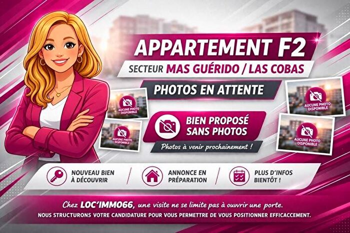 Appartement à louer - Perpignan - 2 pièces - 1 chambre