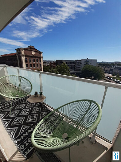 Appartement à louer - Le Petit-Quevilly, Saint-Antoine - 2 pièces - 1 chambre